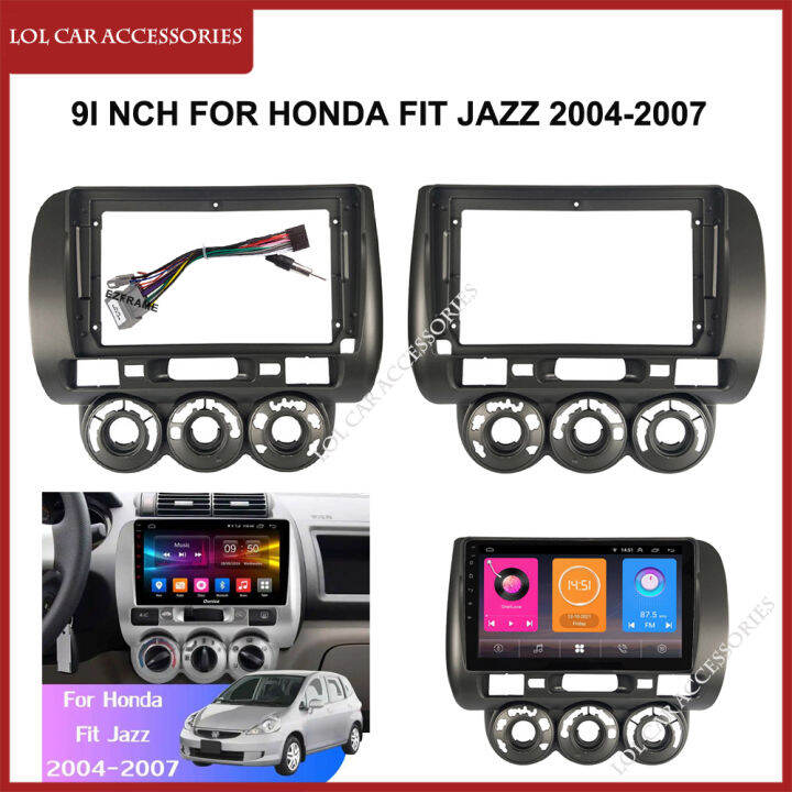 LCA 9 Inch For HONDA Fit Jazz 2004-2007 Stereo Radio Car Android MP5 ...