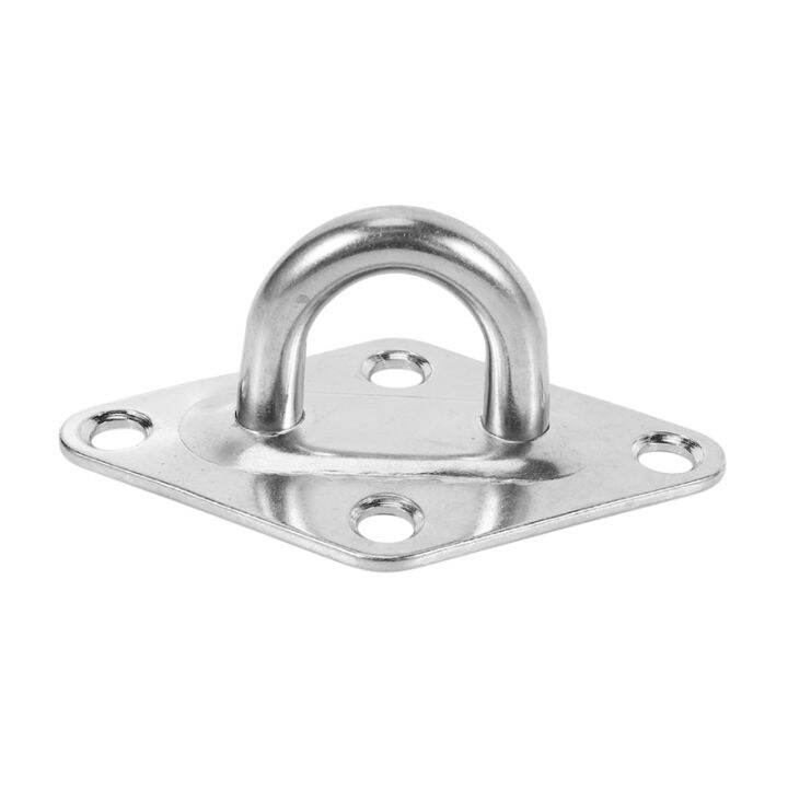 304 Stainless Steel 10mm Thick Ring Sail Shade Pad Eye Plate Marine ...