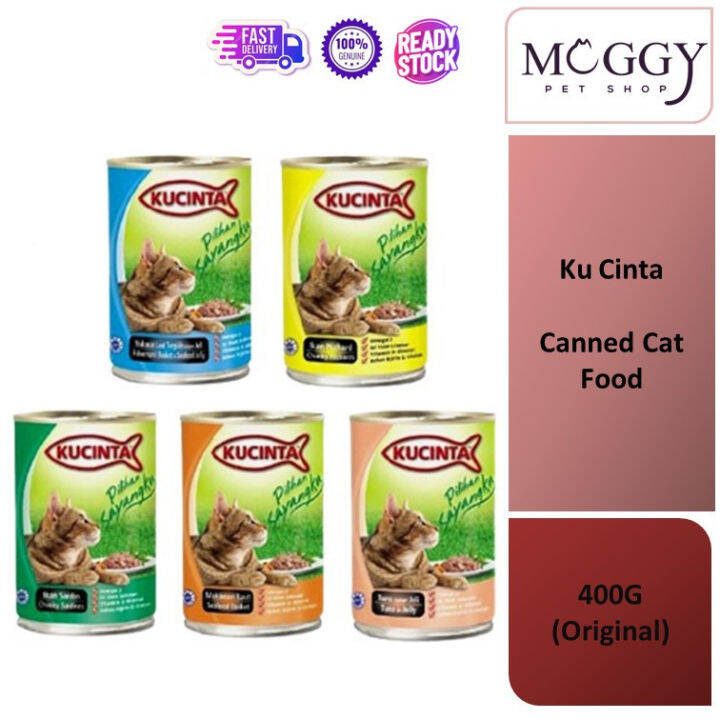 Kucinta Ku Cinta Cat Canned Food 400g | Lazada