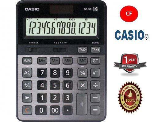 Casio Calculator DS-3B Heavy Duty Desktop 14 digits | Lazada