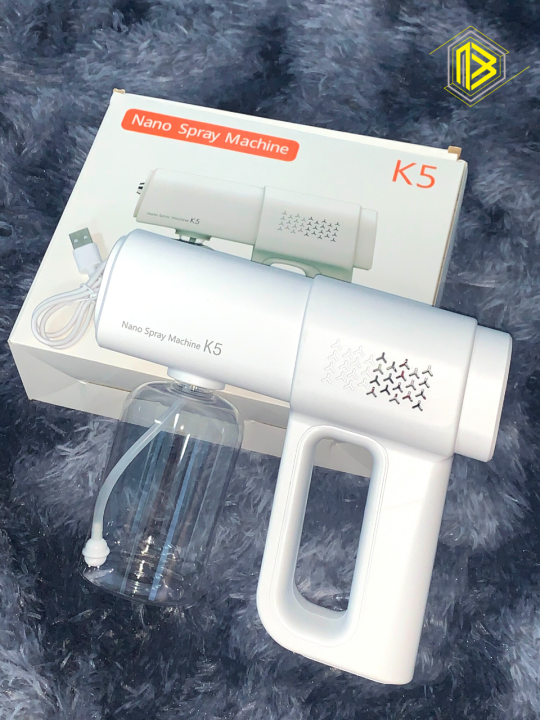 Nano disinfection spray gun K5 hand sanitizer spray 350ML Sanitizer sterilization atomizer ...