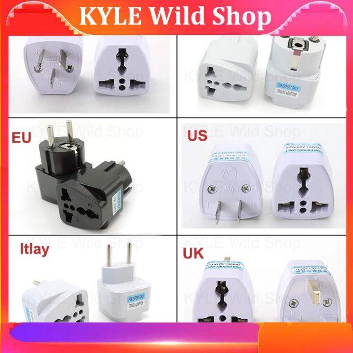 KYLE Wild Shop Universal AU US UK EU Plug Adapter American Japan Korea Russia German Travel Plug ...