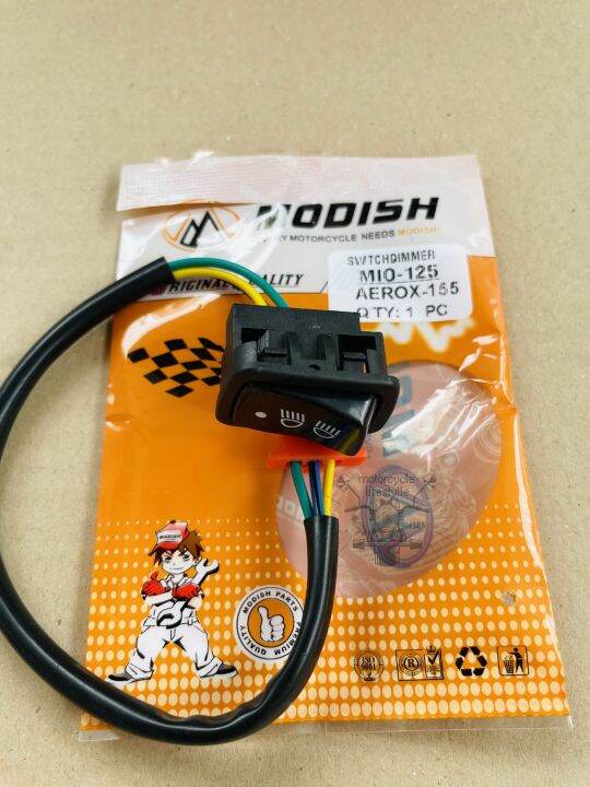 3 Way Switch Passing High and Low with Socket(Dimmer)((Mio125/Aerox155 ...