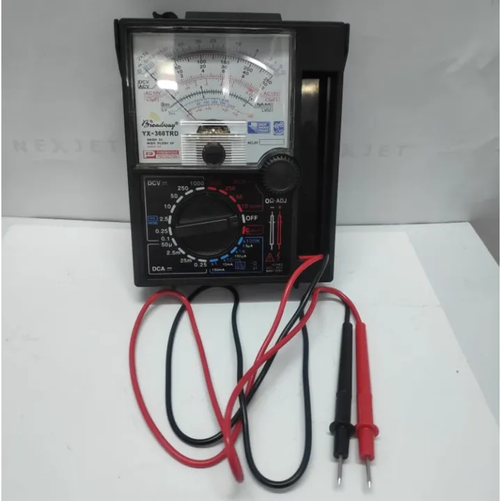 Broadway Analog Multitester YX-360TRD with Case and Battery Analog ...