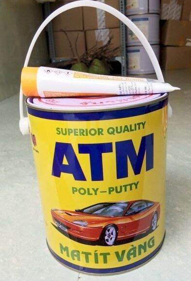 Matít Vàng ATM Poly Putty 3.5Kg | Lazada.vn