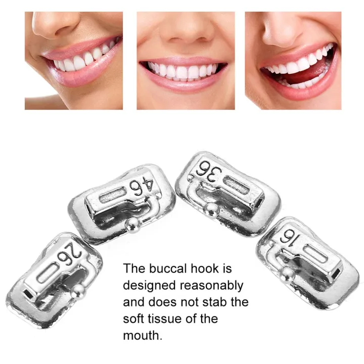 20 pieces Or 40 pieces Dental Bondable Buccal Tube Orthodontic First ...