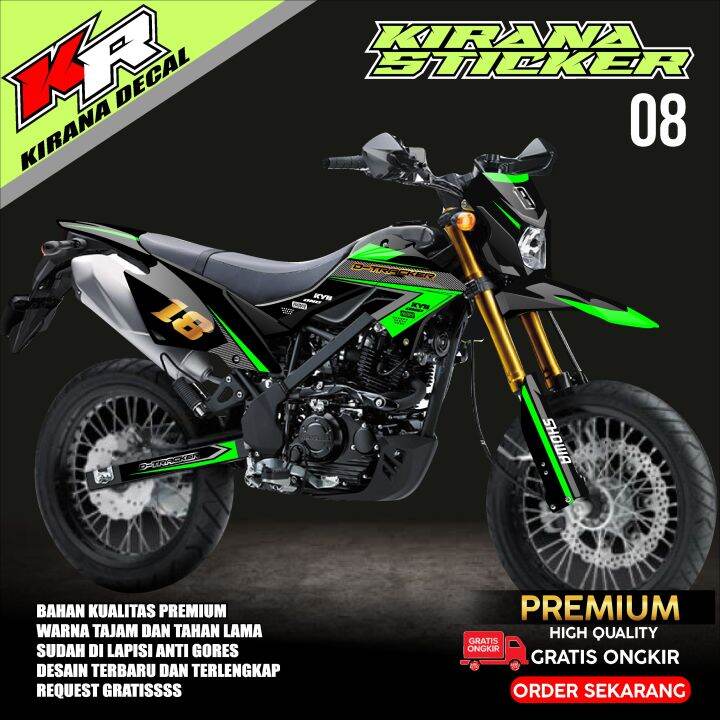 stiker decal fullbody Motor Kawasaki Klx Dtracker 150 KIRANA STORE kode ...