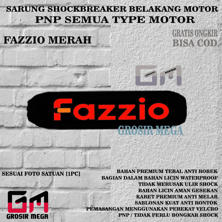 SARUNG SHOCK FAZZIO SARUNG SHOK BELAKANG MOTOR FAZIO VARASI FAZZIO ...