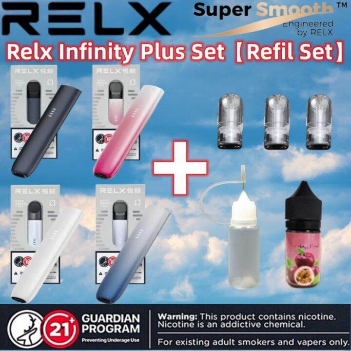 【Refi Set】relex full set vaping smoke set original viper smoke original ...