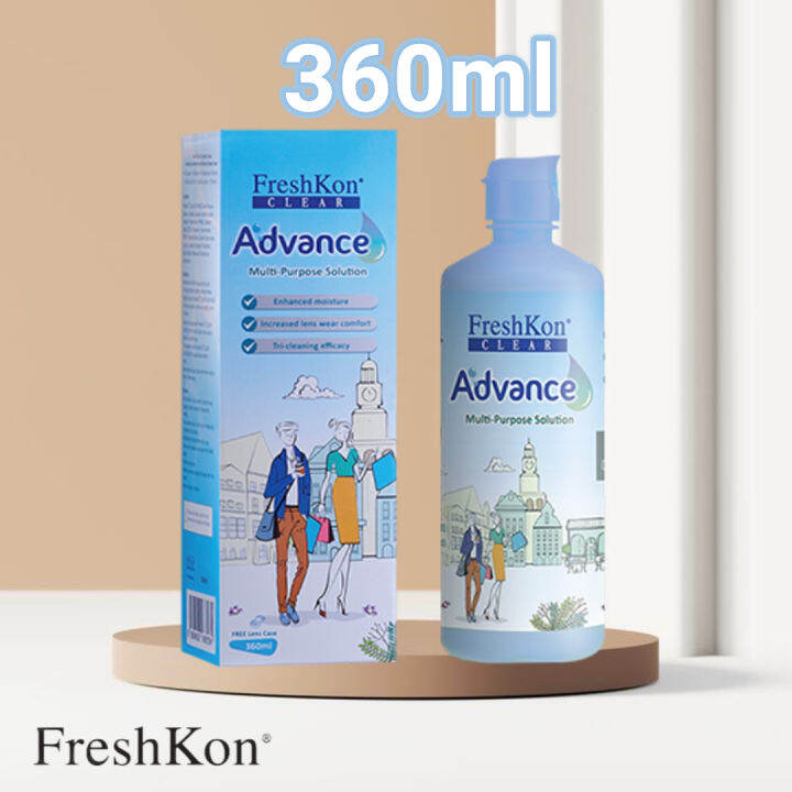 FRESHKON Clear Advance Multi Purpose Solution 360ML | Lazada