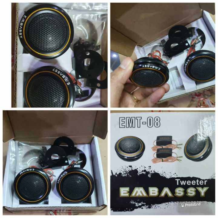 TWEETER EMBASSY EMT-08 | Lazada Indonesia