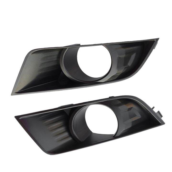1 Pair Front Bumper Fog Light Frame Turning Signal Lamp Cover Daytime ...