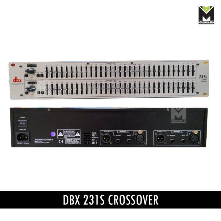 DBX 231S Dual 31- Band Graphic Equalizer | Lazada PH