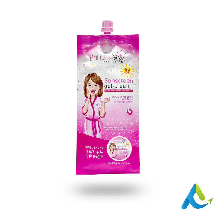 AVICA COLLECTIONS - BRILLIANT SKIN SUNBLOCK / SUNSCREEN-GEL CREAM 50G ...