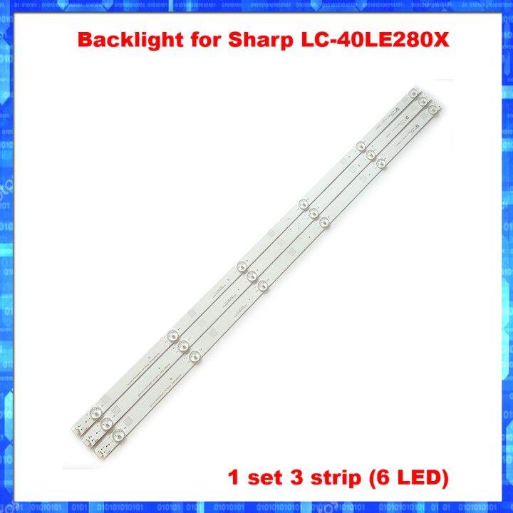 NEW Backlight LED- TV Sharp LC-40LE380X, LC-40LE280X, LC-40LE185M | Lazada