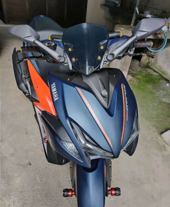 Aerox V1 & V2 Side Mirror BRACKET WITH VISOR SET | Lazada PH