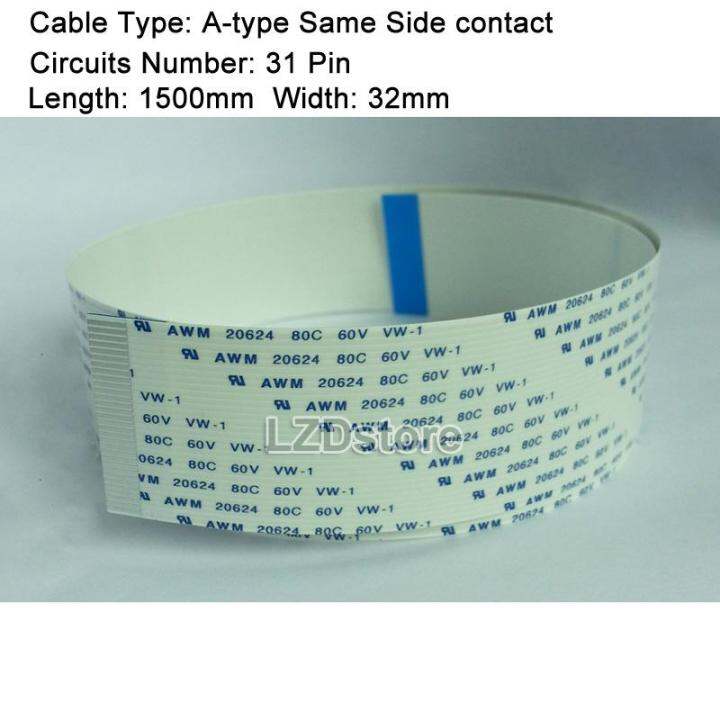 1ชิ้นริบบิ้นยืดหยุ่นสายแบนพิทช์ความยาว1.0มม. 1.5ม. 1500มม. หน้าสัมผัสอุปกรณ์ทำเครื่องประดับชนิด ...