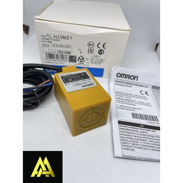 ถูกสุด!! TL-N10ME1 OMRON (รับประกันสินค้านานที่สุด) Proximity Switch Sensor NPN (NO) ระยะ 10mm ...