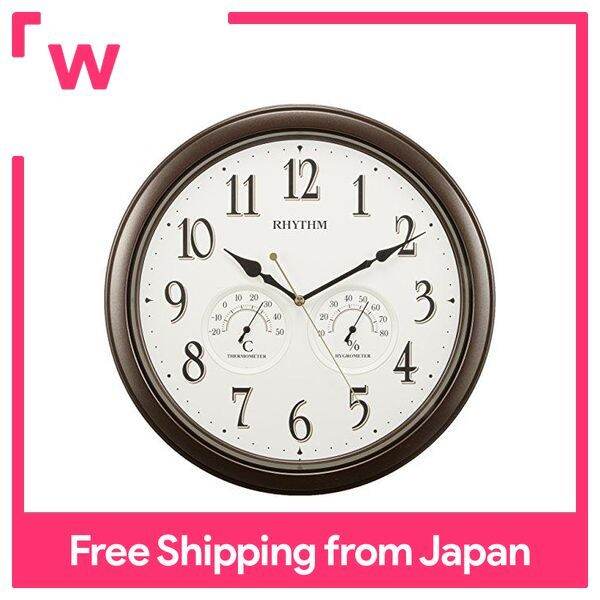 RHYTHM Clock Analog Orloge Comfort M37อุณหภูมิ/ความชื้น Monitor ...
