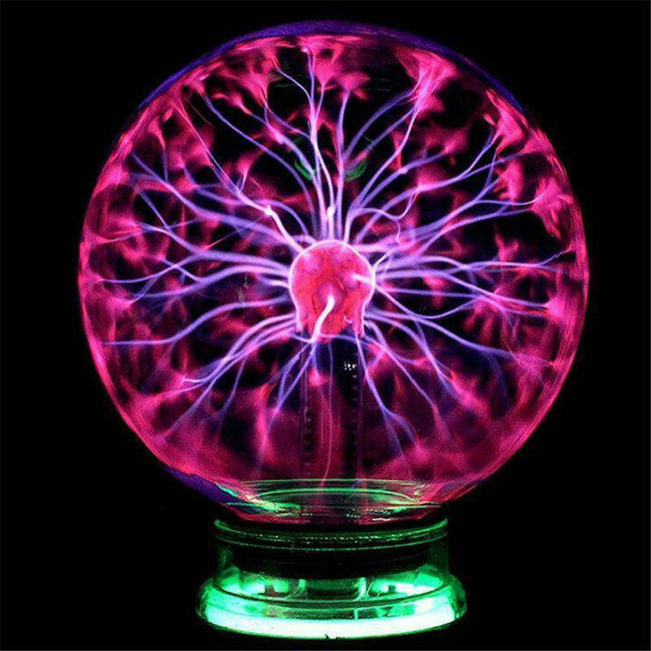 Glass Magic Plasma Ball Light Large Table Lights Sphere Night Lamp ...