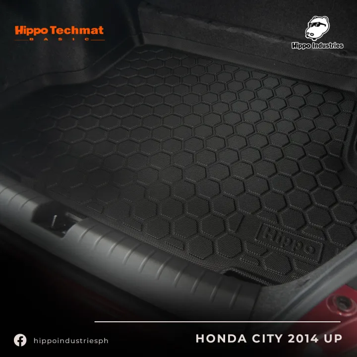 HONDA CITY 2014UP Hippo Techmat Basic Cargo Trunk Tray V2 | Lazada PH