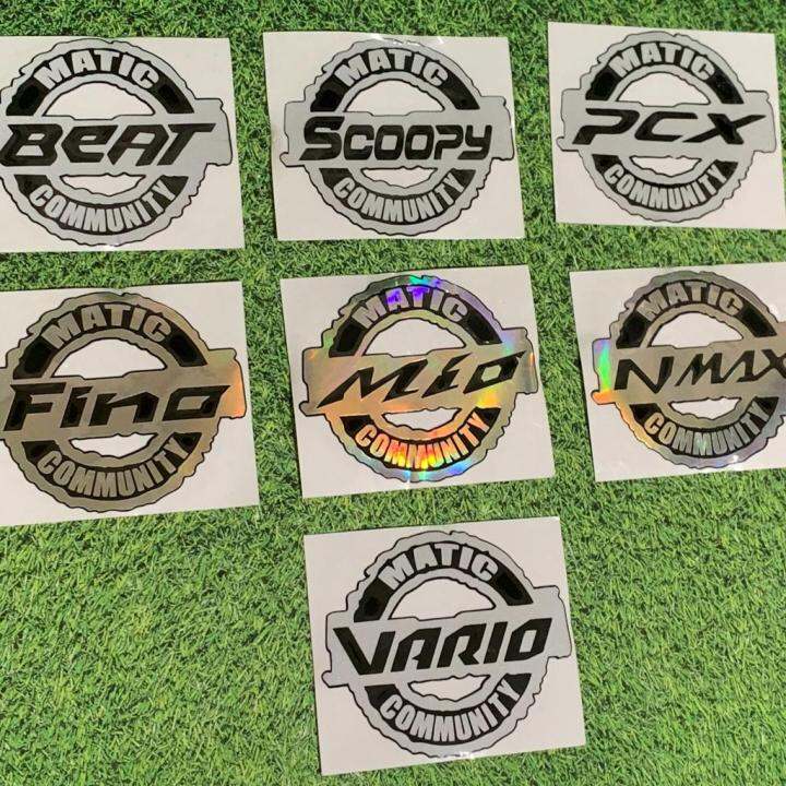 Sticker Motor Matic Community Cutting Sticker | Lazada Indonesia