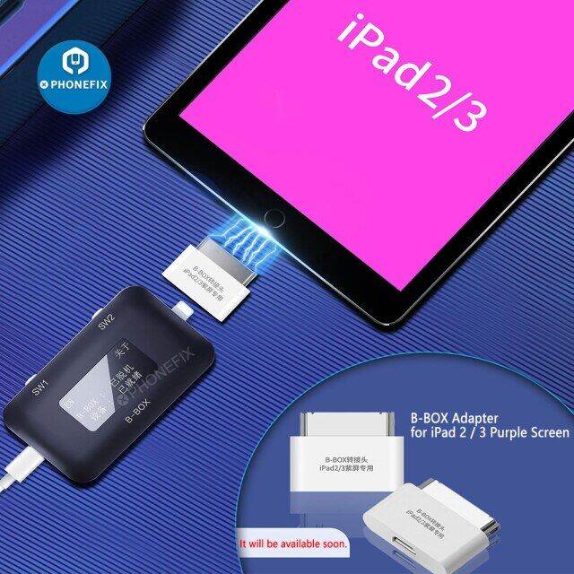 Jc Bbox Pro C4กล่อง Dfu หนึ่งตัวเข้าสู่โหมดหน้าจอสีม่วงสำหรับ A7 A11