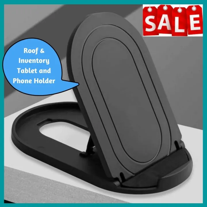 ROOF & INVENTORY Cell Phone Stand Portable Foldable Desktop Mobile ...