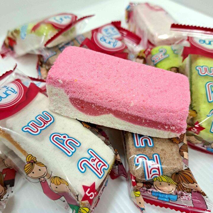 ขนม ขนมโก๋ไส้ ขนมโก๋สอดไส้ ขนมโบราณ ขนมไทย ขนมไทยโบราณ 5ชิ้น35฿/10ชิ้น ...