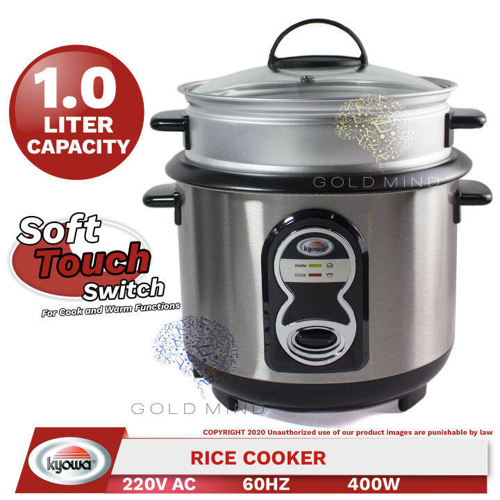 Kyowa Rice Cooker 5 Cups 1L NON-STICK 400W KW-2042 | Lazada PH