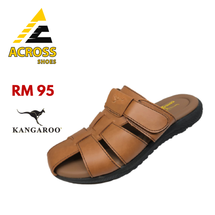 💯 Original KANGAROO Men Casual Sandals KGSD-3846 (whisky) | Lazada