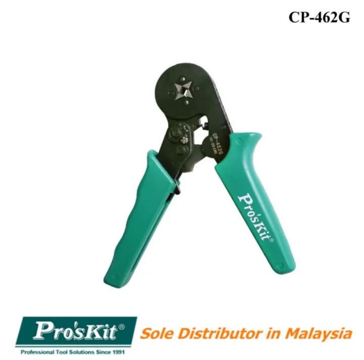 Pro'sKit CP-462G Wire Ferrule Crimp Tool-Square Crimp | Lazada