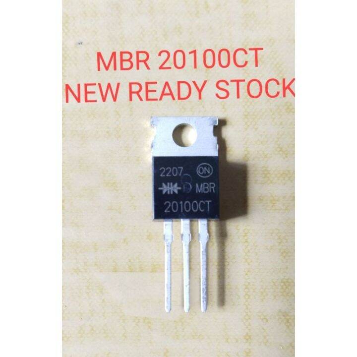 MBR20100CT MBR 20100 CT 20A 100V SCHOTTKY DIODA TO-220 | Lazada Indonesia