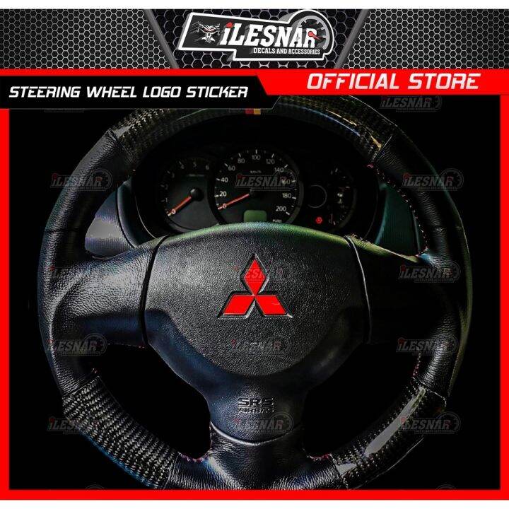 Mitsubishi Montero Sport 2009-2015 Lancer EX 2008-2017 Steering Wheel ...