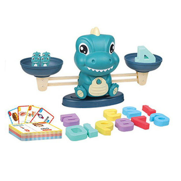 Preschool With Flash Cards Cute Dinosaur Game Educational Gift For Kids ...