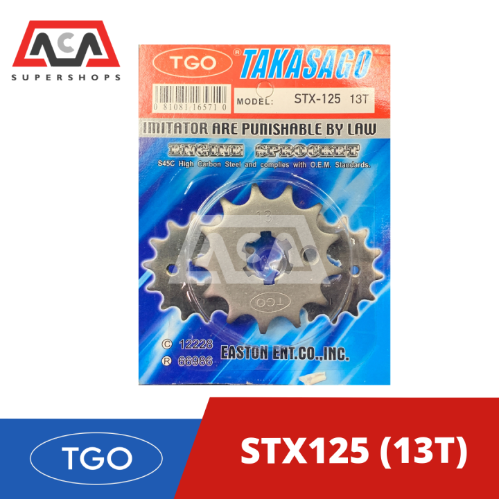 Engine Sprocket / Front Sprocket 13T / 14T / 15T for YTX 125, STX 125 ...