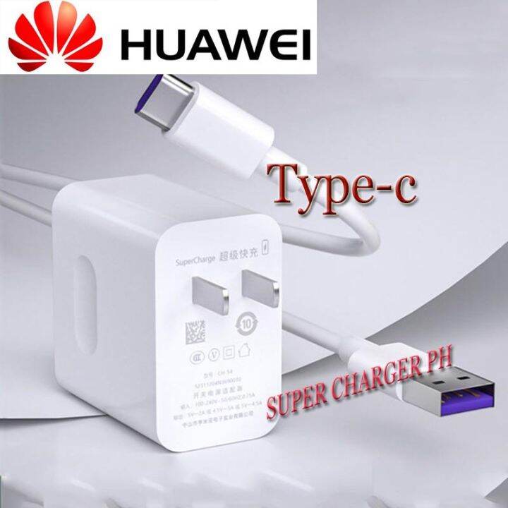 100% Original Huawei Charger 40W Type-C Usb/Cable 2IN1 Adapter Set For ...