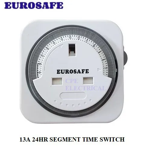 Malaysia Stock Original EUROSAFE / APRO 13A 24HOURS PLUG IN TIMER ...