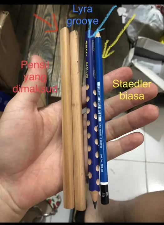 pensil belajar nulis kayu segitiga fantasia jumbo | Lazada Indonesia pensil belajar nulis kayu segitiga fantasia jumbo | Lazada Indonesia