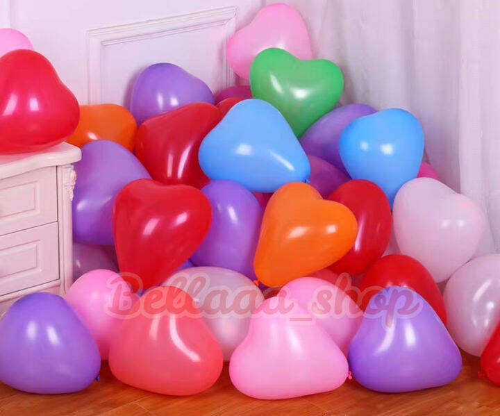 Love Shape Latex Balloon heart shape latex neo valentine anniversary ...