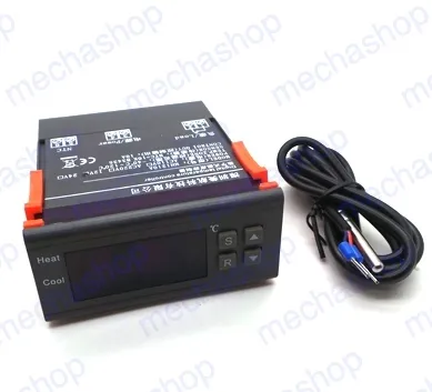 เทมคอนโทรล ควบคุมอุณหภูมิแบบดิจิตอลพร้อมเซนเซอร์ 10A 12V Digital Temperature Controller ...