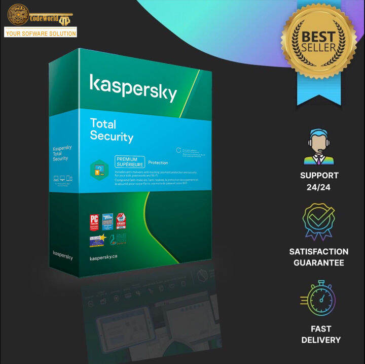 KASPERSKY TOTAL SECURITY 2023 3Devices-2Years-GLOBAL-KEY | Lazada PH