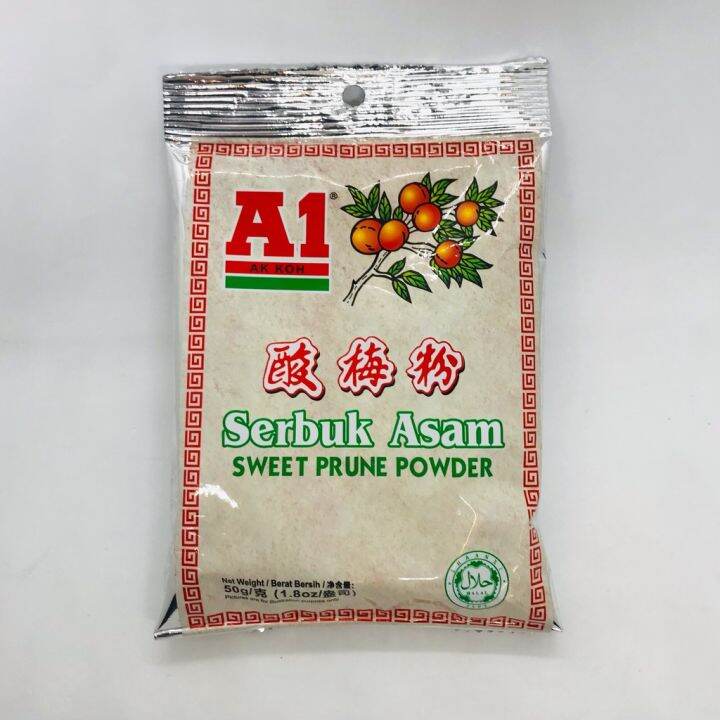 A1 Sweet Prune Powder/ Serbuk Asam/ 酸梅粉 50g | Lazada