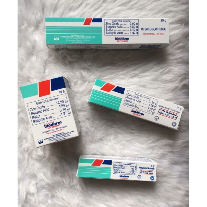 Bioderm Ointment Cream by DR. S. WONG Antifungal/Antibacterial 5g/15g ...