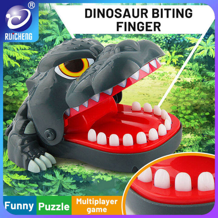 RUICHENG Crocodile / Shark Bite Finger Game Toy Family Game Tabletop ...