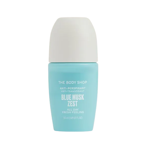 The Body Shop Blue Musk Zest Anti-Perspirant Deodorant 50ml | Lazada