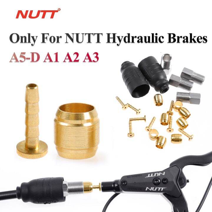 NUTT Hydraulic Brake Hose Connector Original Oil Needle Olive Head Tube ...