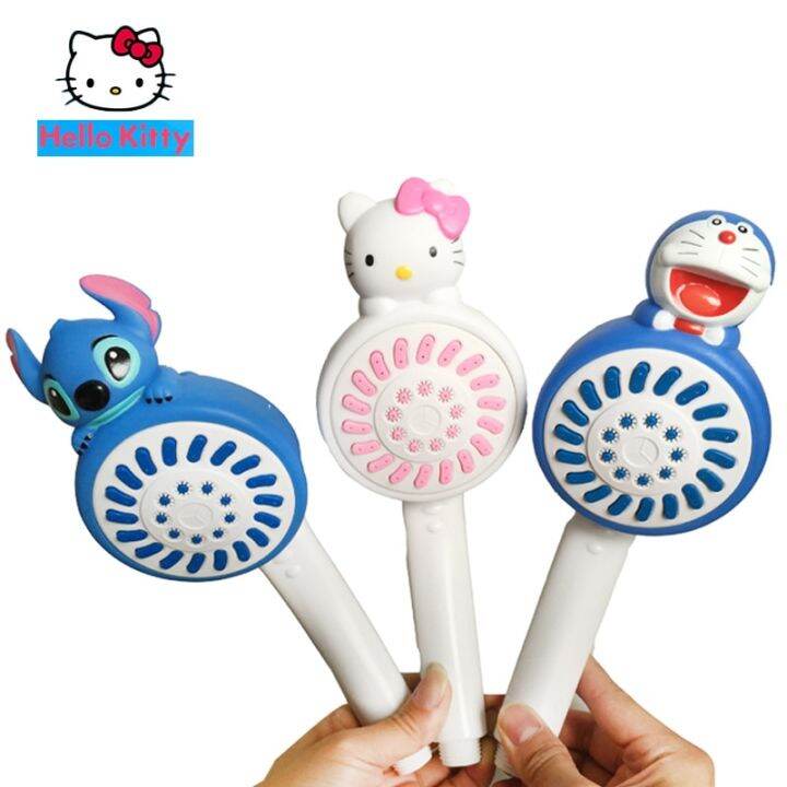 Sanrio Hello Kitty Kawaii Lilo&Stitch Cartoon Shower Nozzle Bathroom ...