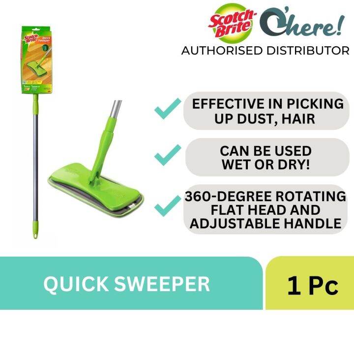 3M SCOTCHBRITE QUICK SWEEPER STARTER SET | Lazada Singapore