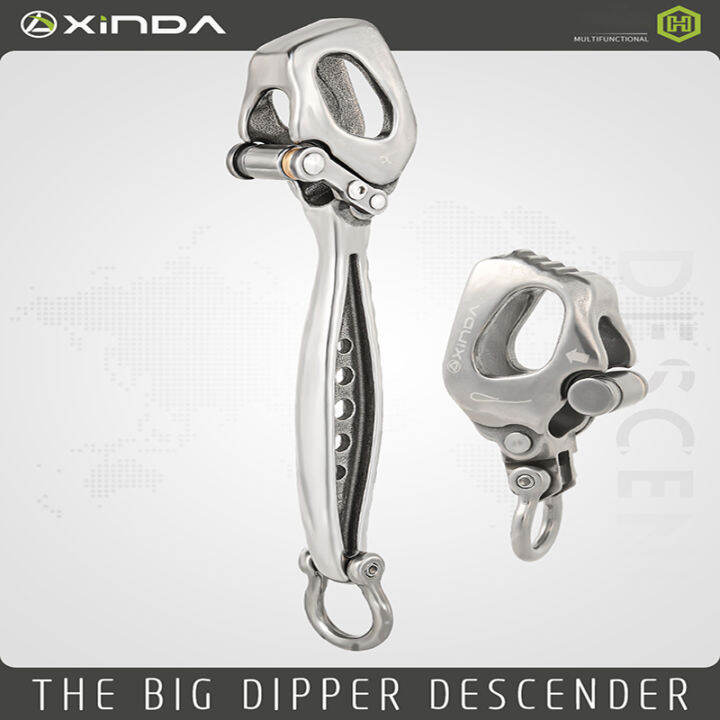 Xinda Stainless Steel Big Dipper Descender for Working at Height Rock ...